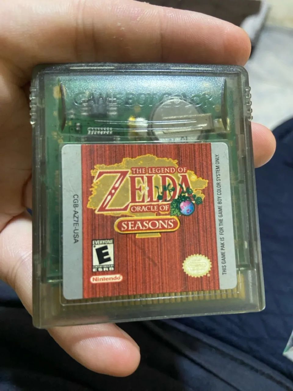Zelda: Oracle of Seasons Game Boy Color- Aventura clássica nas suas ...