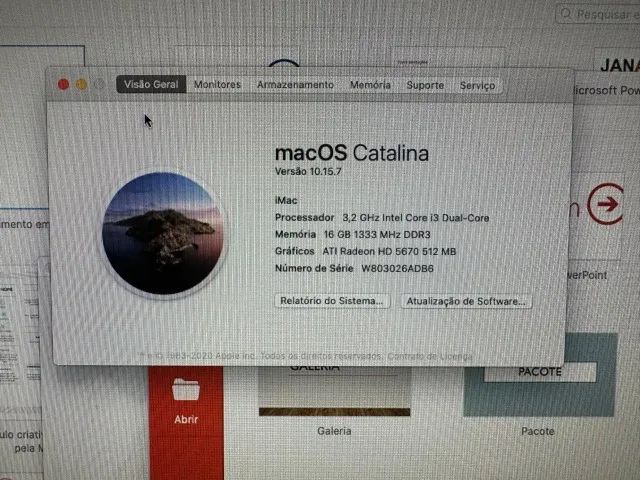 iMac 27-inch (Mid 2010) com macOS High Sierra - Computadores e Desktops ...
