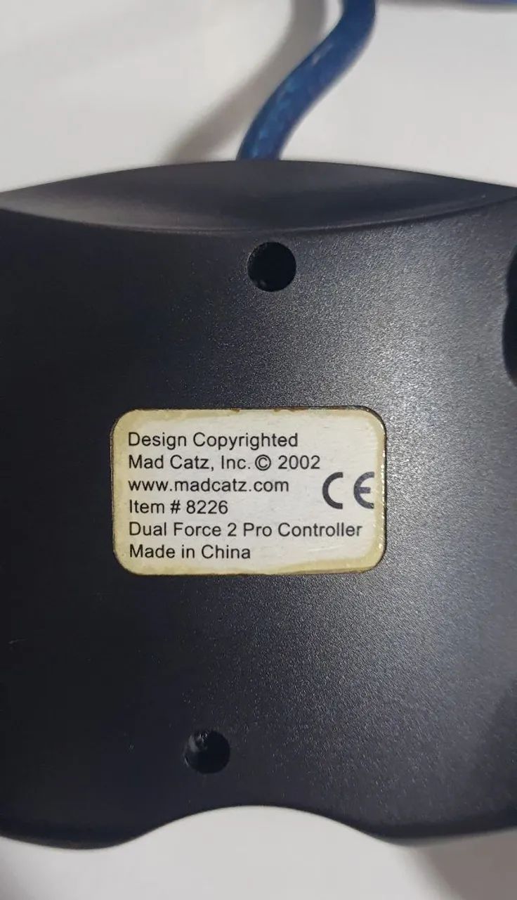 Controle playstation 2 Madcatz Dual Force 2 pro - Peças e Acessórios de ...