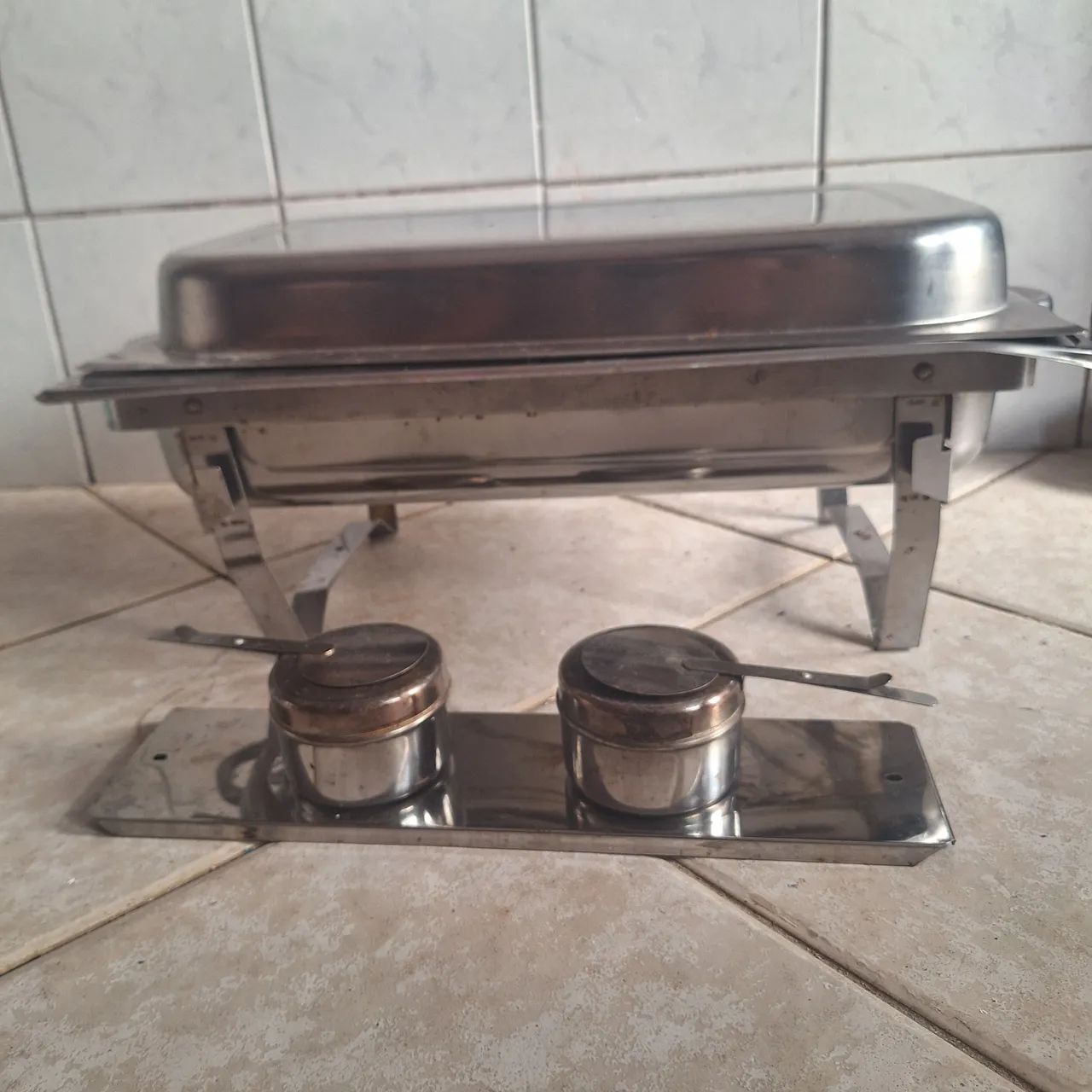 Richaud Chafing Dish em Aço Inox para Buffet - Utensílios Para Cozinha ...
