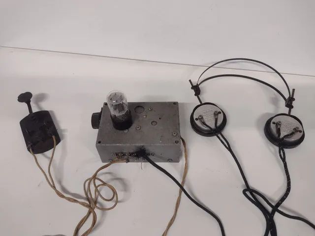 Transmissor valvulado telegrama código morse antigo - Antiguidades ...