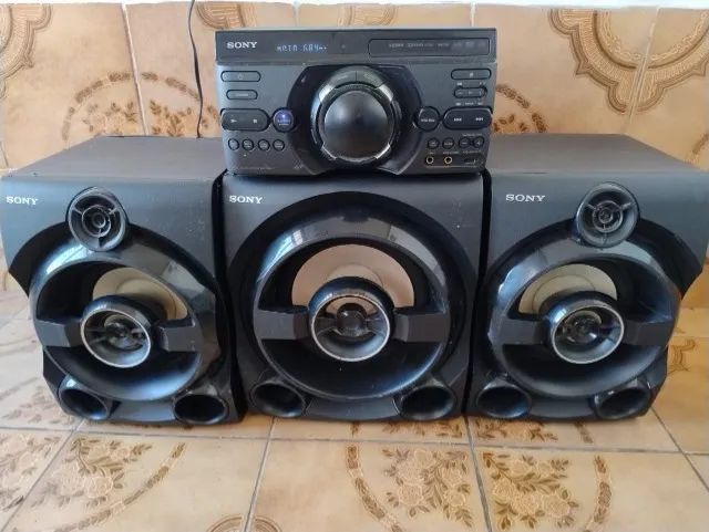 "mini system sony mhc m80d" no Brasil