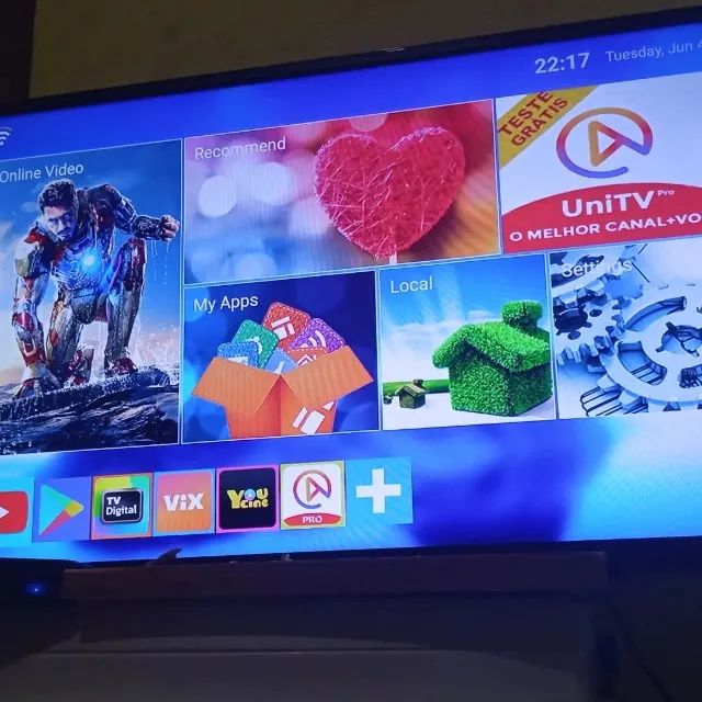 "televisao 36 polegadas smart" no Brasil