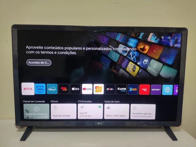 "smart tv led lg 32 polegadas" no Brasil