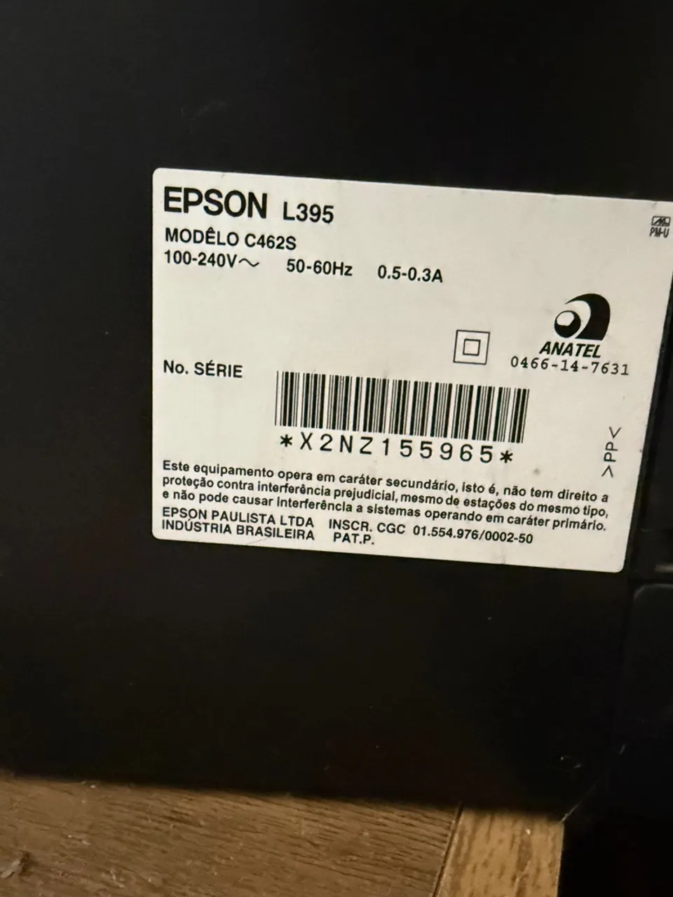 "epson epson l395" no Brasil