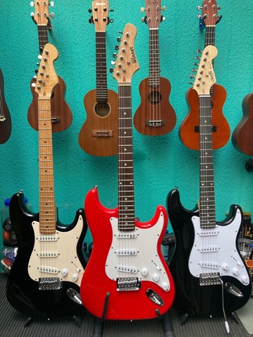 Guitarra usada - Instrumentos musicais - Santa Maria, Contagem ...