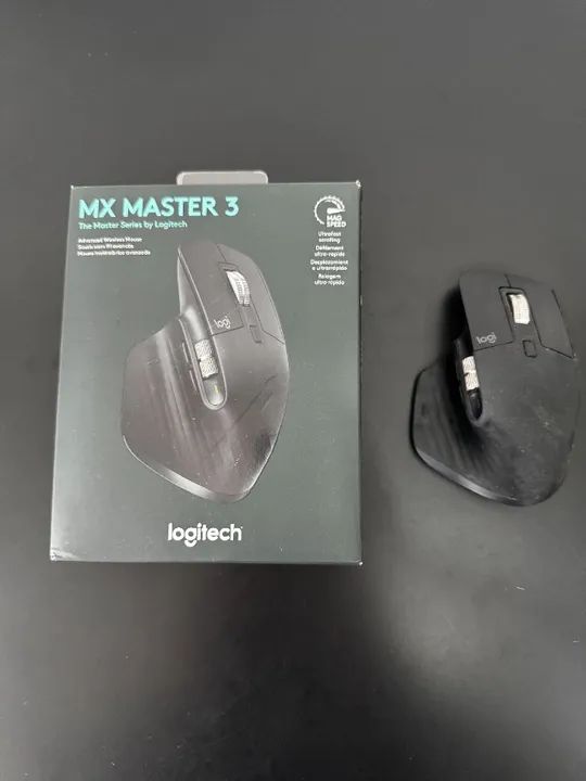 Mouse Logitech MX Master 3S sem fio e Mouse Microsoft Basic Optical ...