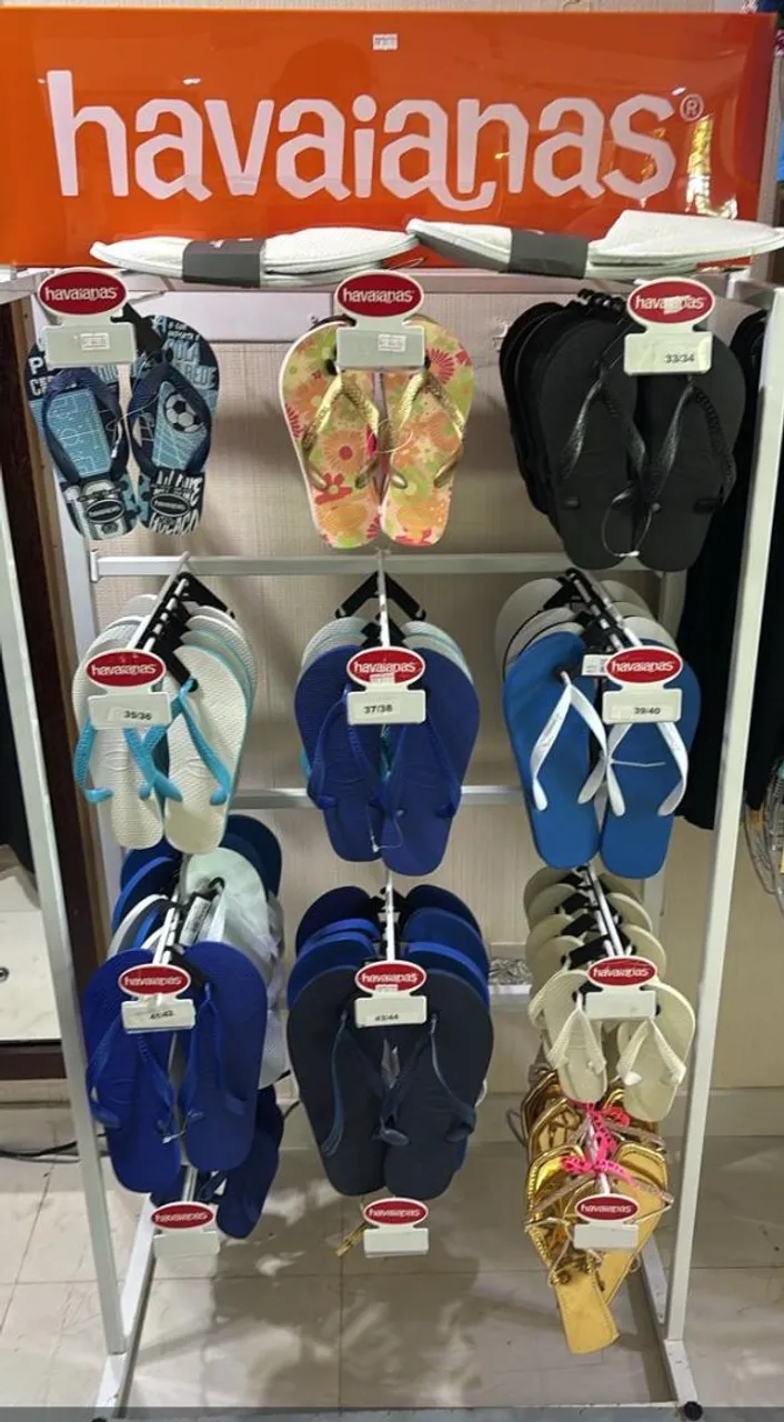 "expositores de havaianas" no Brasil