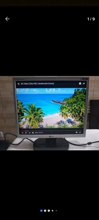 Monitor LG 17 polegadas entradas vga e dvi quadrado!!! - Monitores ...