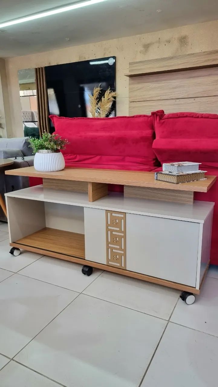 Rack para TV até 55? - Tampo e Base em MDF - Racks e Painéis - Cidade Nova, Ananindeua ...