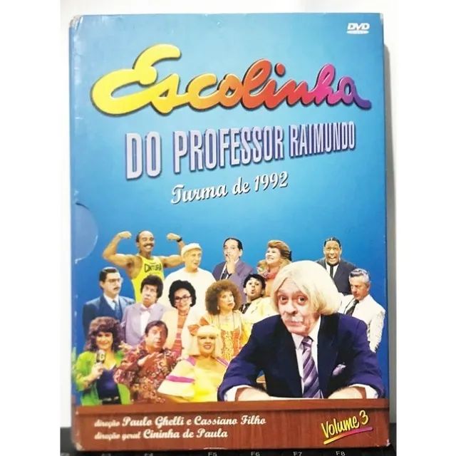 DVD Escolinha do Professor Raimundo - Turma de 1992 - Volume 3 ...