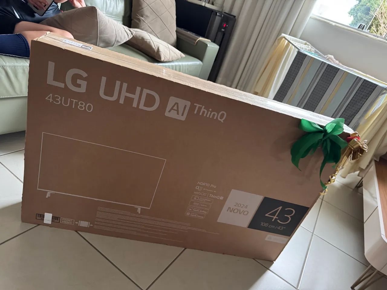 Tv LG UHD com AI Thinq 43 Polegadas - TVs - Sagrada Família, Belo ...