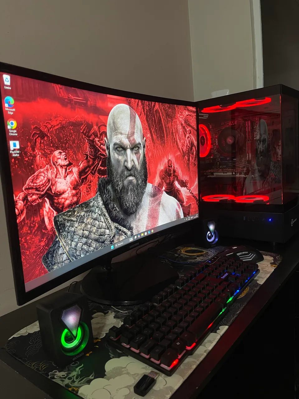 PC GAMER COMPLETO!! Ryzen 5 5600G | RX 570 8GB| 16GB RAM | 500GB SSD ...