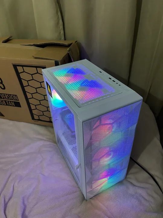 PC Gamer branco ryzen 5 5500, 16gb NovO - Computadores e Desktops ...