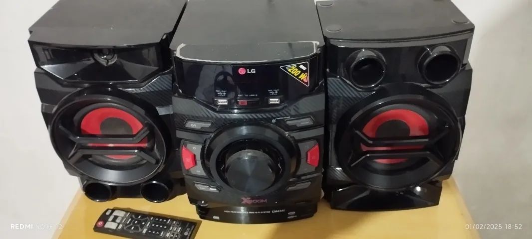 MINI SYSTEM LG CM 4340 - Aparelhos de Som - Estrela D'Alva, Bagé ...