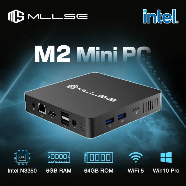 Mini PC MLLSE M2 Air Intel N4000 6 GB 128 GB - Computadores e Desktops ...