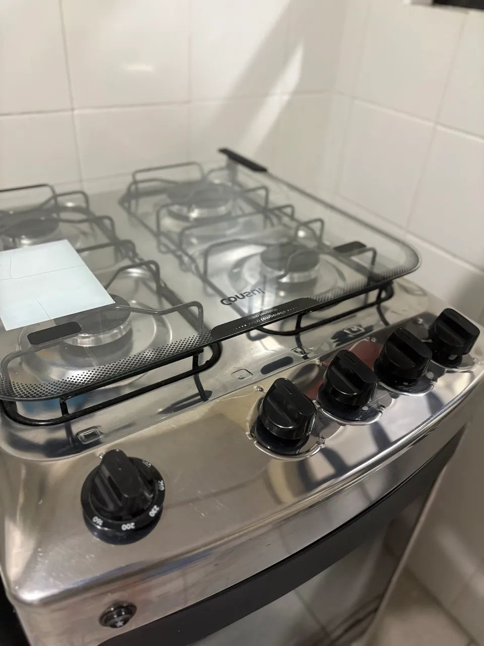 Fogão Consul 4 Bocas Inox | Acendimento Automático - Bivolt - Fogões e ...