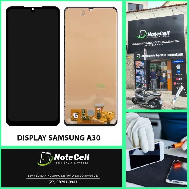 "display do samsung a30 original" no Brasil