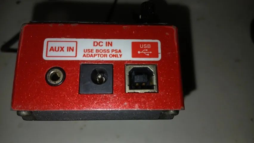 Boss RC-3 Loop Station - Com Defeito - Ruído, som distorcido. sem fonte ...