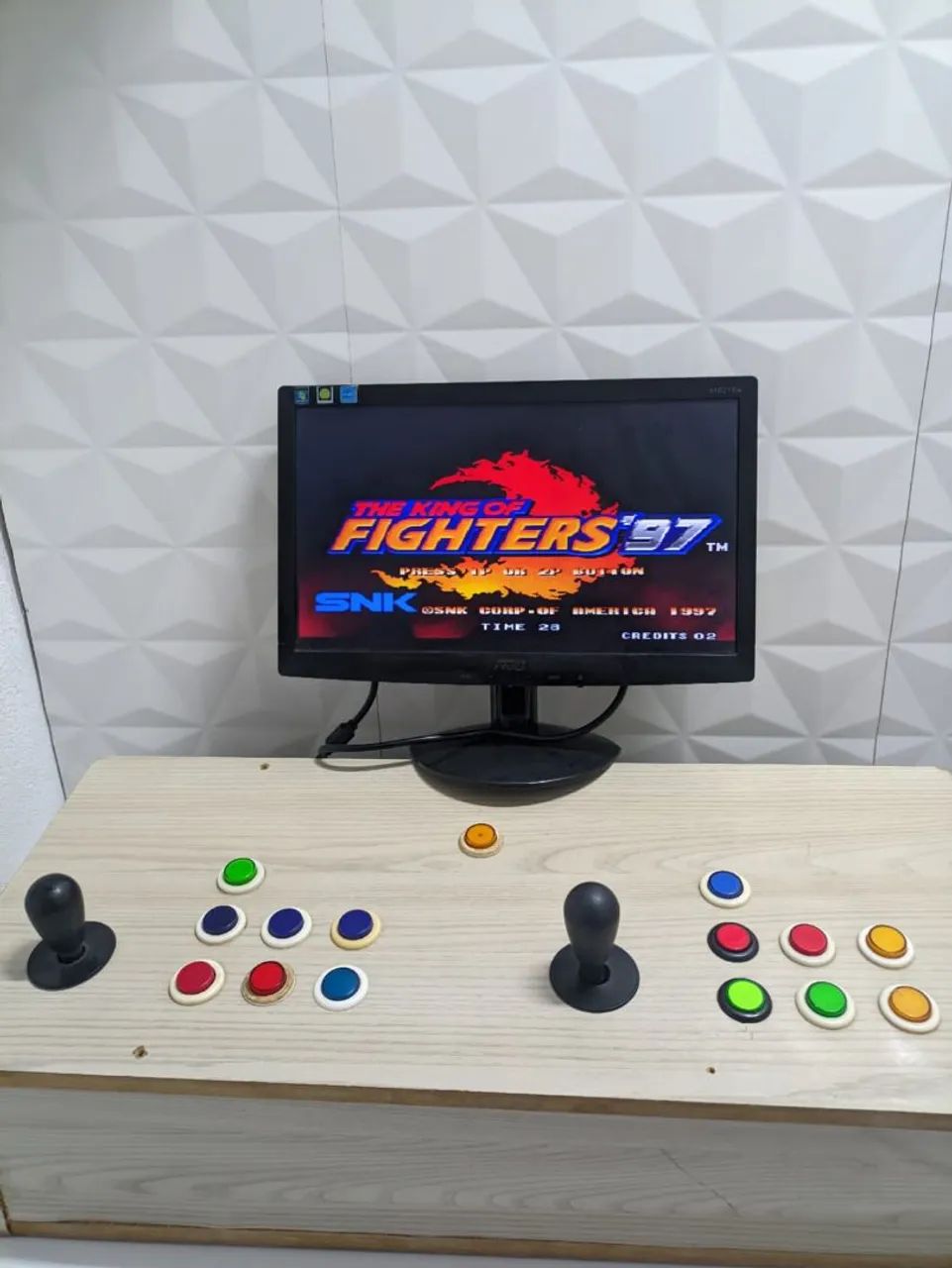 Arcade Retrô Completo - Game Elf - Monitor Incluso - Peças e Acessórios ...