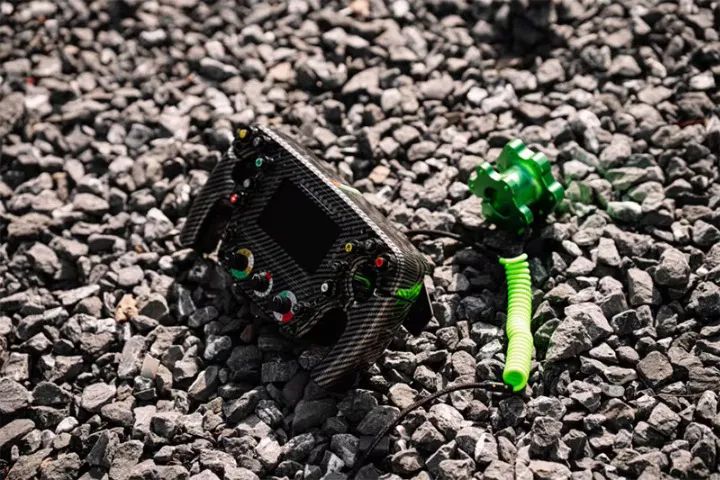 Volante F1 ECANNON Simulador Formula com Tela e Botoes GT3 - USB - PC ...