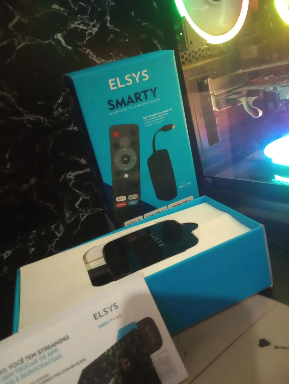 Tv Box Elsys Smart - Android Tv Stick ETRi01 - Dispositivos de ...