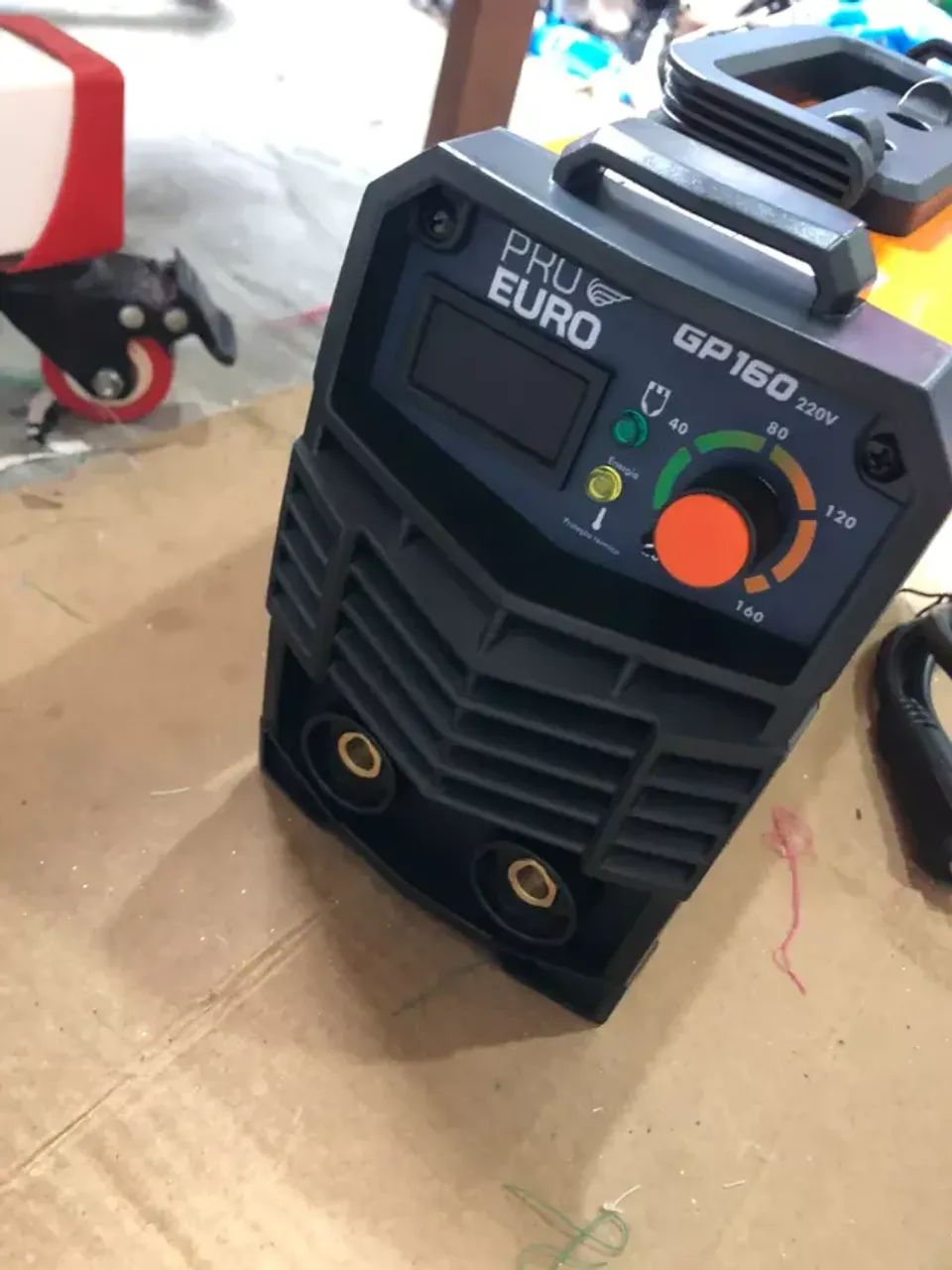 Máquina Solda Elétrica GP 160a 220v Pró Euro Completa - Ferramentas de ...