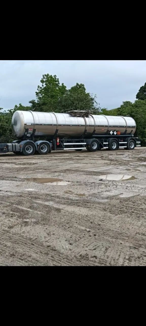 Carreta tanque inox 45.000 - Caminhões - Centro, Campos dos Goytacazes ...