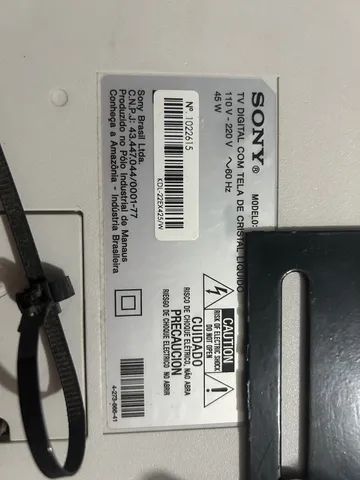 "tv sony 21 polegadas" no Brasil