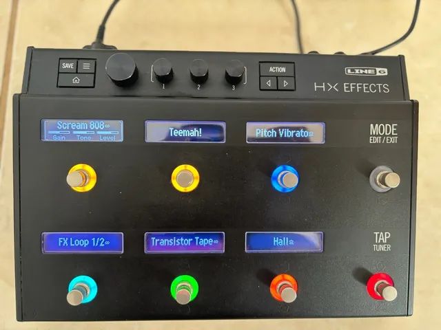 "hx effects" no Brasil