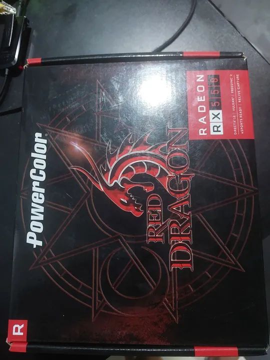 Placa de Vídeo PowerColor Red Dragon Radeon RX 550 4GB - Placas de Vídeo - Liberdade, São Luís ...