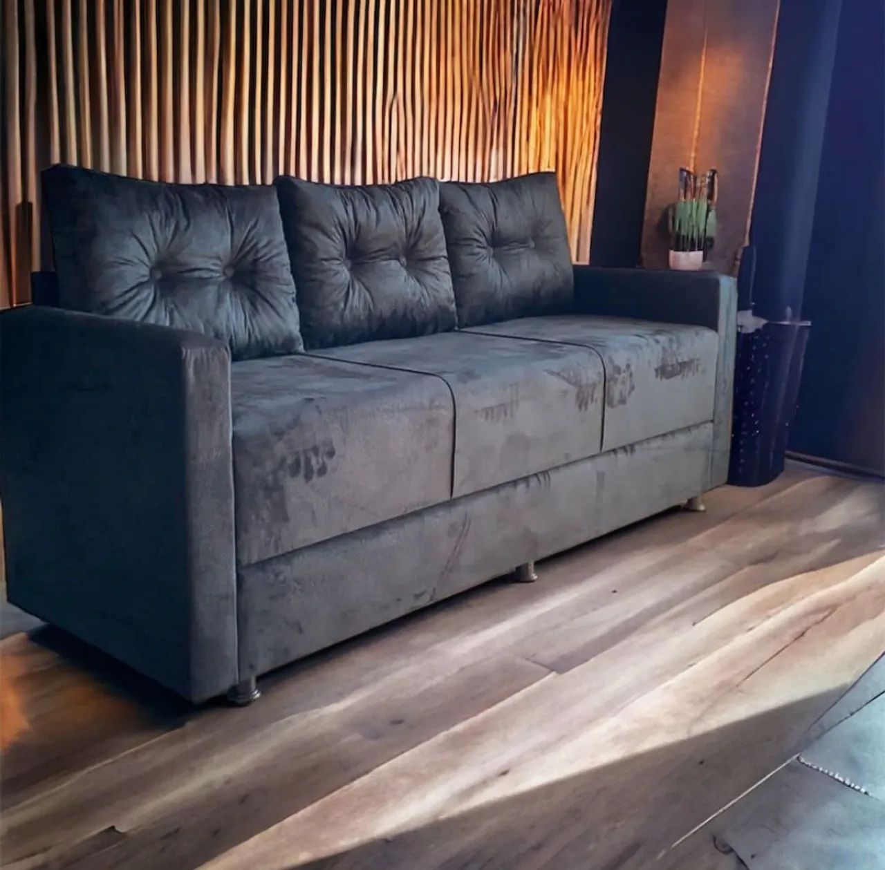 O SOFÁ CAMA RECORD de vendas da fábrica!!! LINDO e MODERNO - Sofás e Poltronas - Santos Dumont ...