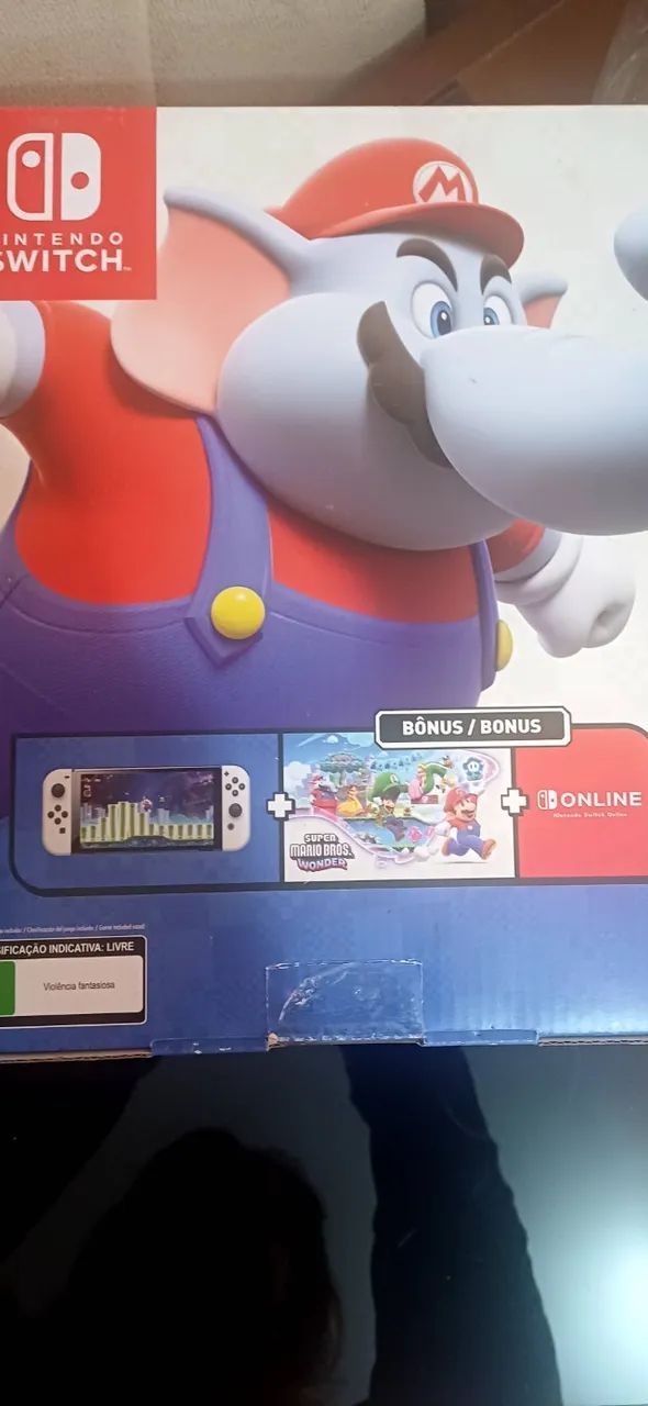 Nintendo Switch bônus Super Mario Bros Wonder - Consoles de Vídeo Game ...