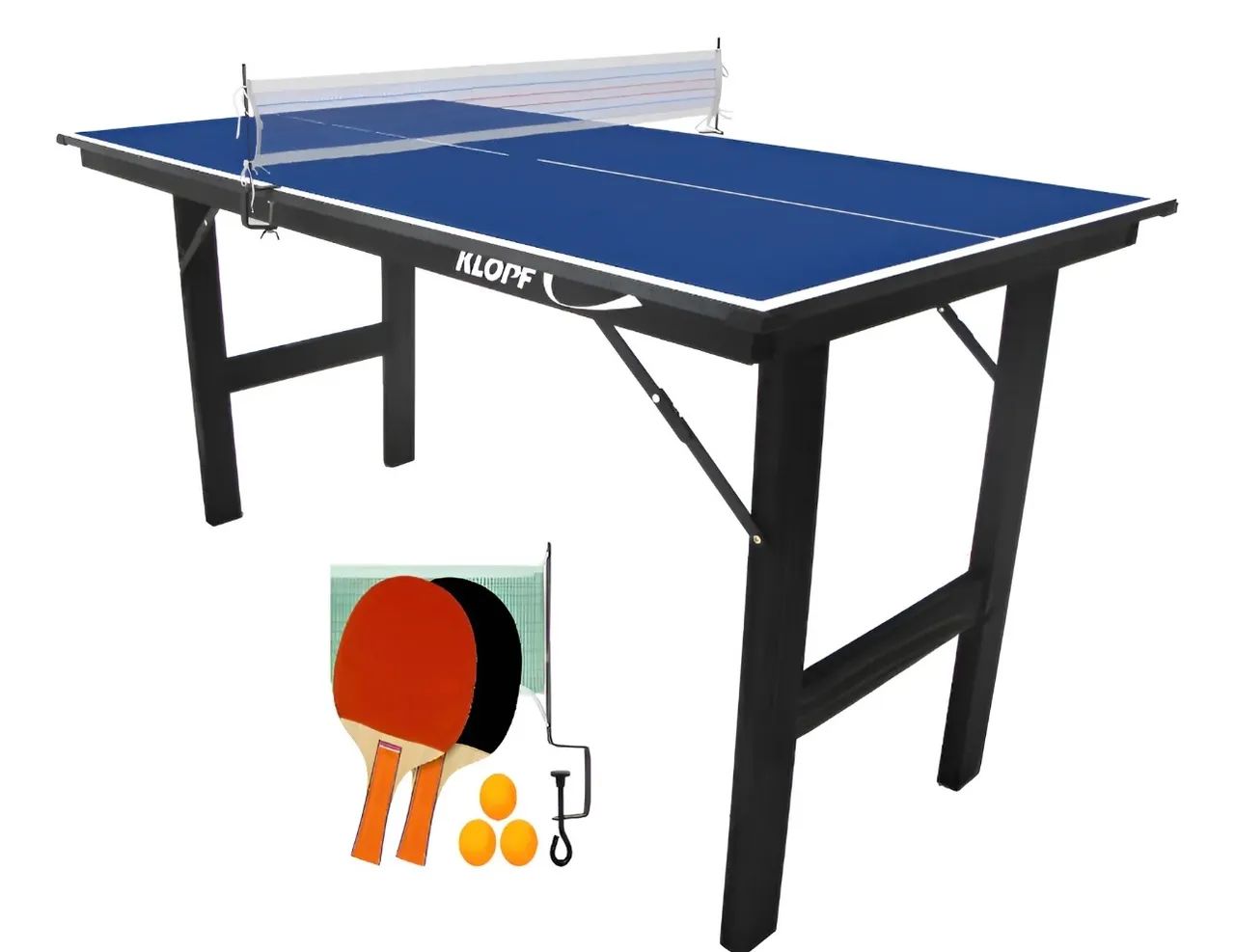 Mesa de Ping Pong Dobrável - Estrutura Reforçada - Esportes de Quadra e ...