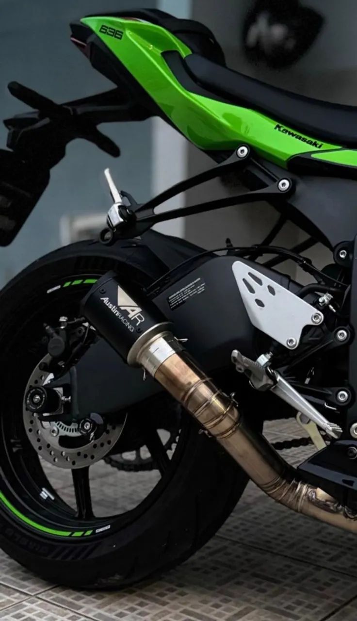 Escapamento ZX-6R 2025 (Link + Ponteira) *Ler a Descrição* Outras motos ...