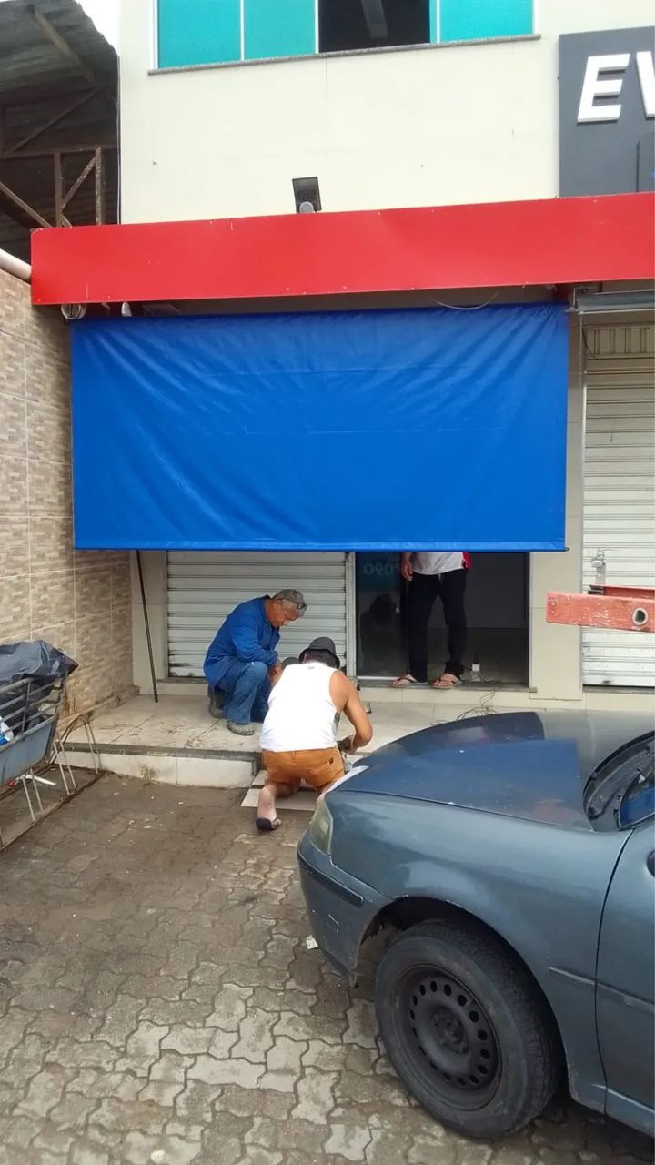 Toldo retrátil e mola Cortina - Serviços - Henrique Jorge, Fortaleza ...