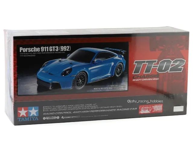 Porsche 911 Gt3 992 Tt02 Tamiya 58712 Kit Automodelo - Hobbies e ...