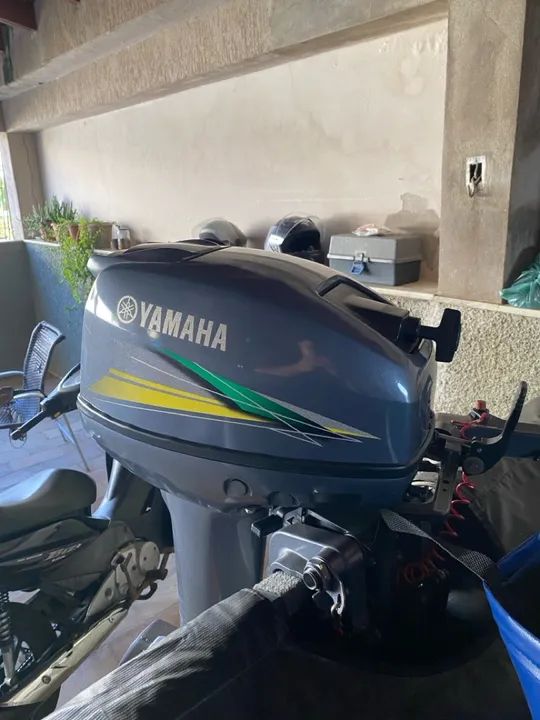 Motor de popa Yamaha 15hp para Barco - Barcos e aeronaves - Santa ...