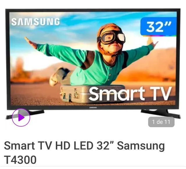 Smart tv led 32 samsung 32j4290 hd | +12 anúncios na OLX Brasil