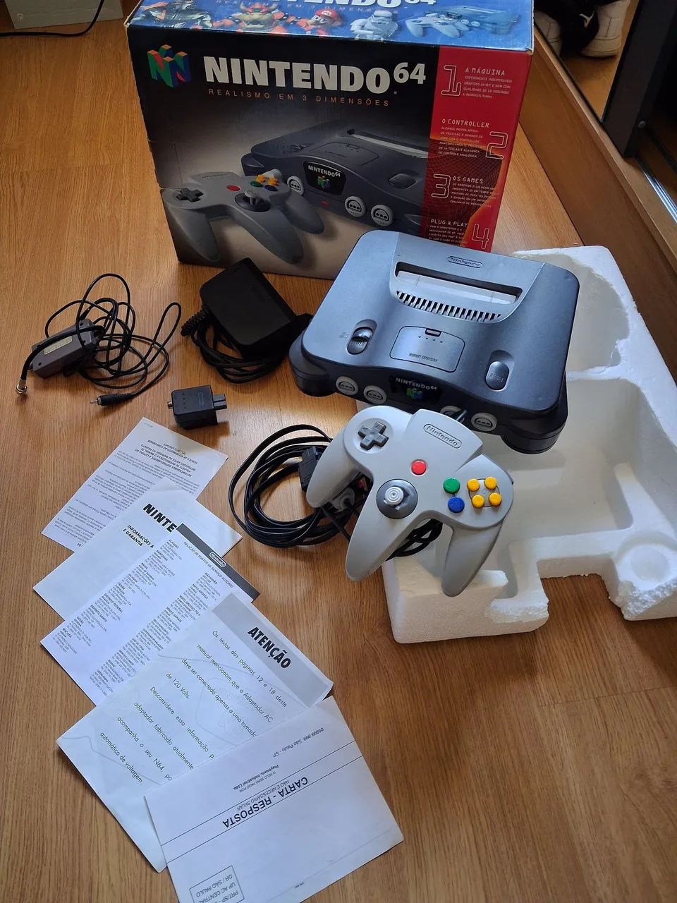 Nintendo 64 Modelo Playtronic - Consoles de Vídeo Game - Jardim do ...