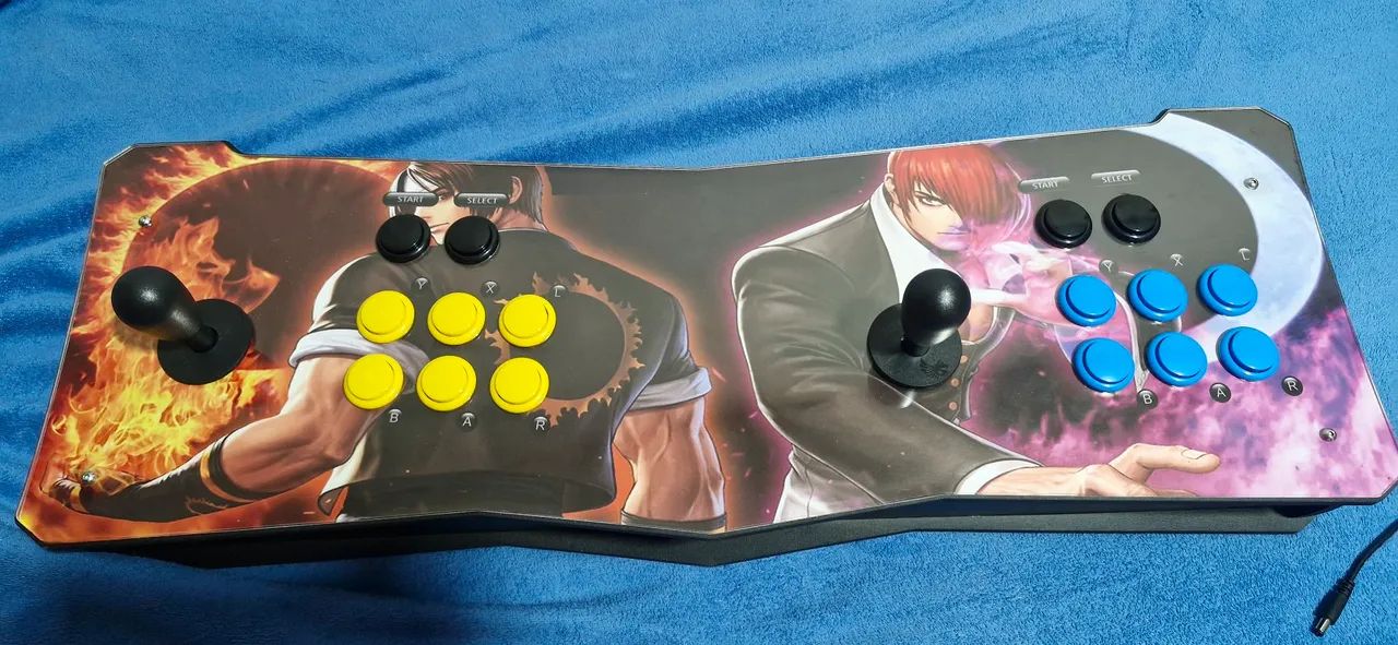 Fliperama portatil Joystick Arcade Personalizado KOF - Consoles de ...