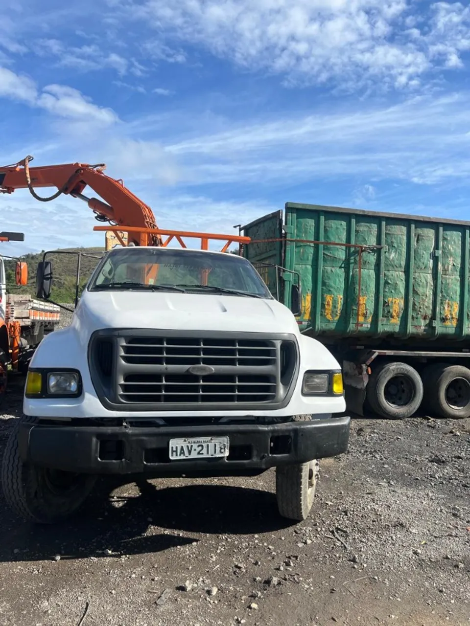 Caminhões no Rio de Janeiro