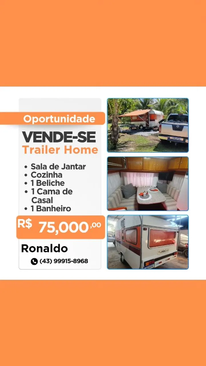 "trailer home" no Brasil