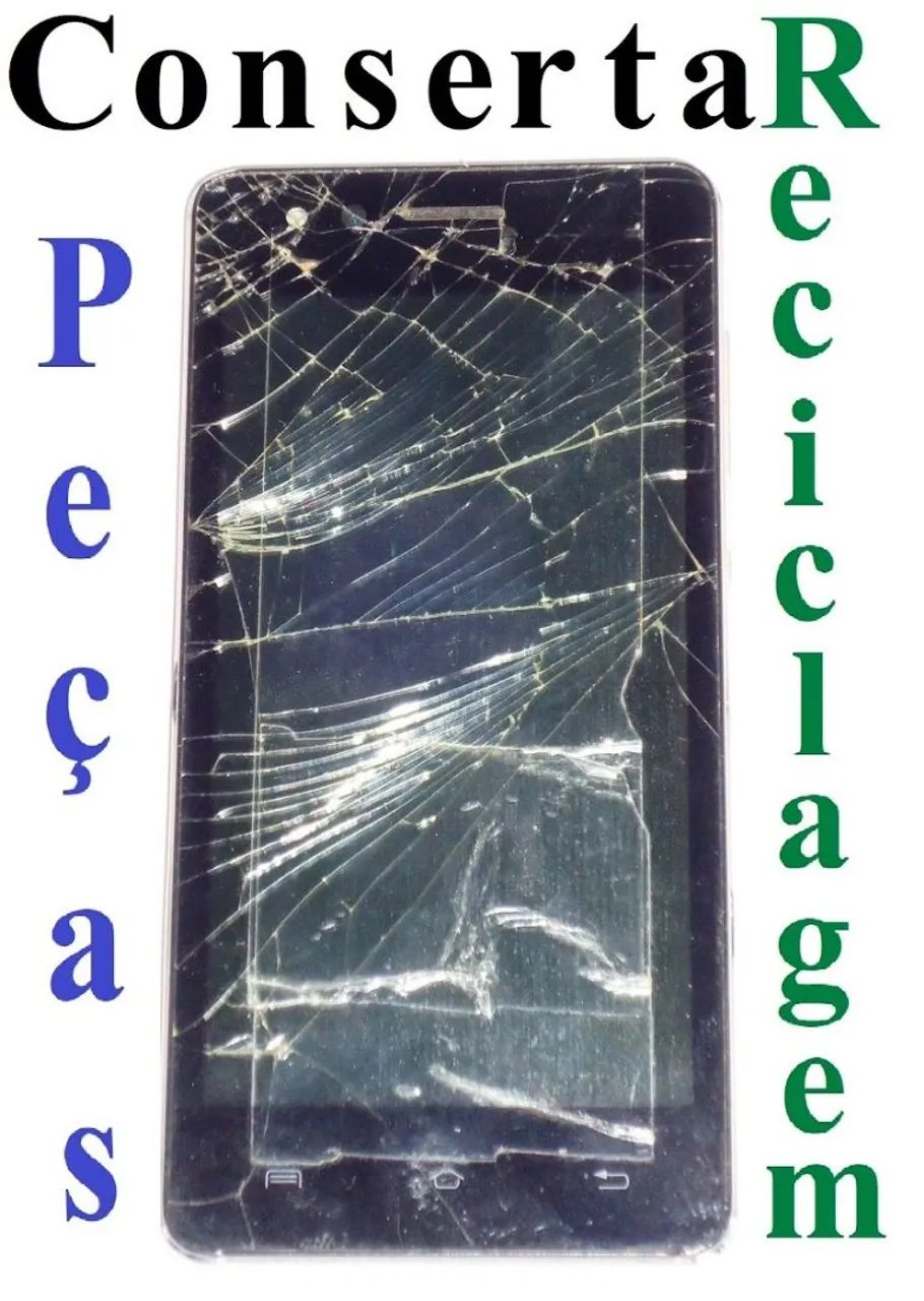 Smartphone ANTIGO NÃO LIGA QUEBRADO Q-touch Q06 Go Celular Bateria SEM ACESSÓRIOS SEM Cabo ...