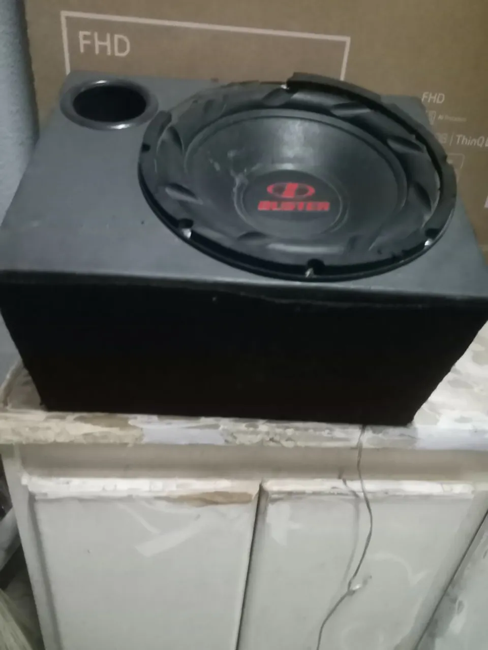 "subwoofer buster" no Brasil