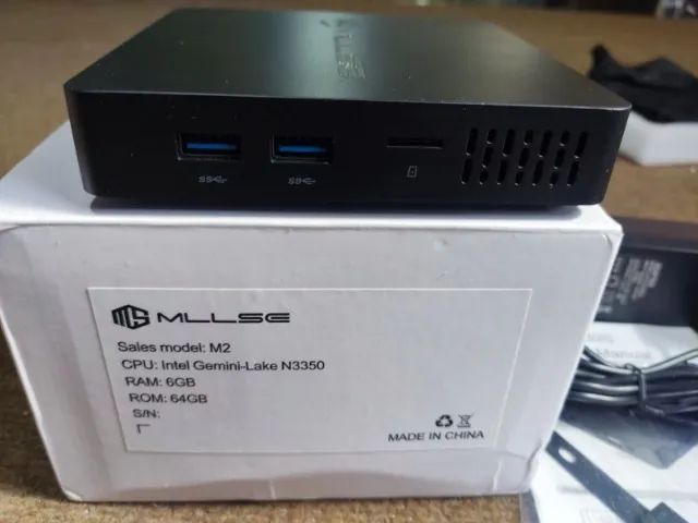 MLLSE-Mini PC Intel Celeron, CPU N3350, 6 GB de RAM, WIN10 ...