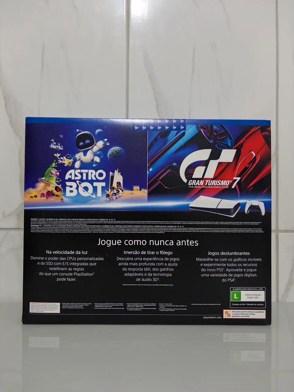PS5 Slim Digital LACRADO Astro Bot + Gran Turismo 7 - Consoles de Vídeo ...