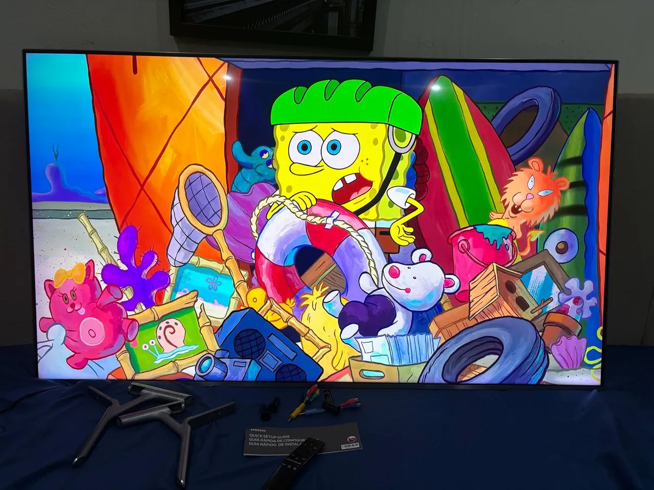 Smart Tv Samsung 55P 4K comando de voz entrego aceito cartão - TVs ...