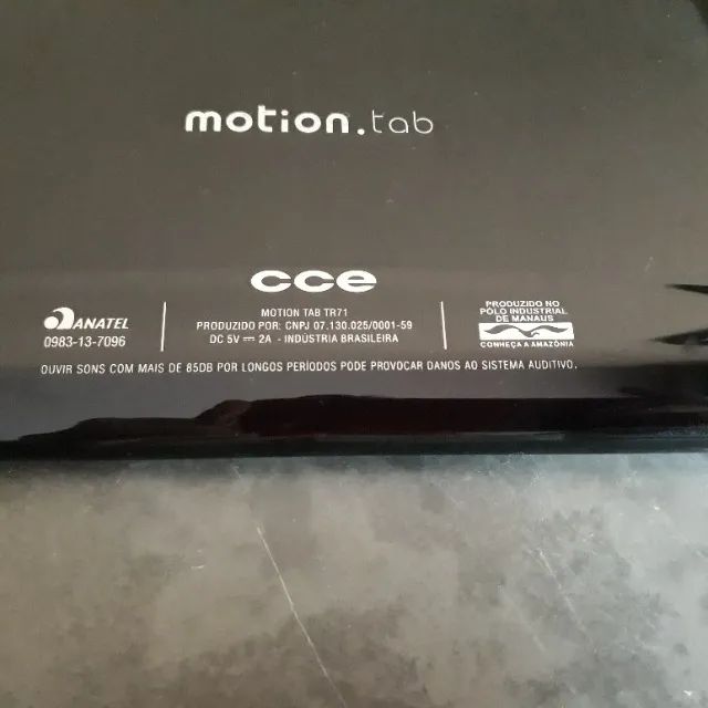 "tablet cce motion tab" no Brasil