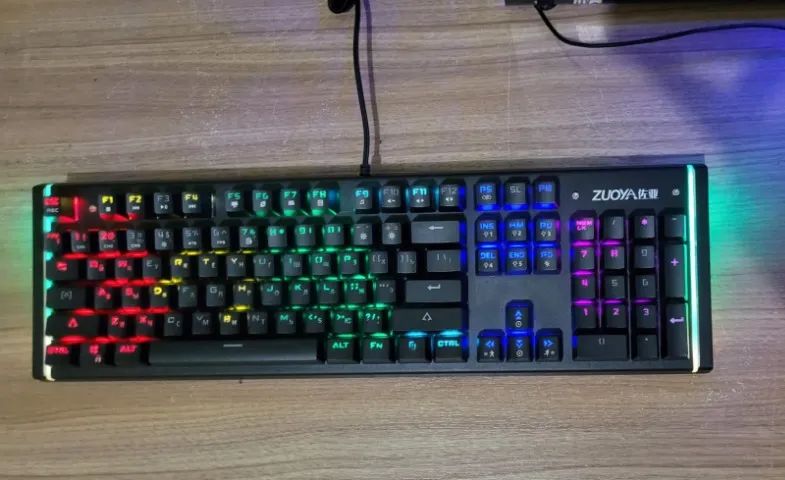 Teclado Mecânico Zuoya X61 Light Switch Red USB Com Fio, Anti-ghosting - Periféricos e ...